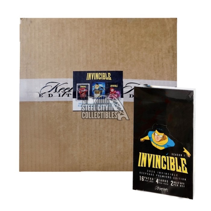 2025 Keepsake Invincible Season 1 Premiere Edition Hobby 10-Box Case ...