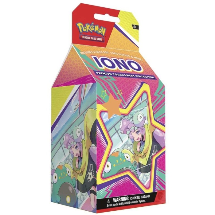 Pokemon Iono Premium Tournament Collection 4-Box Display | Steel City ...