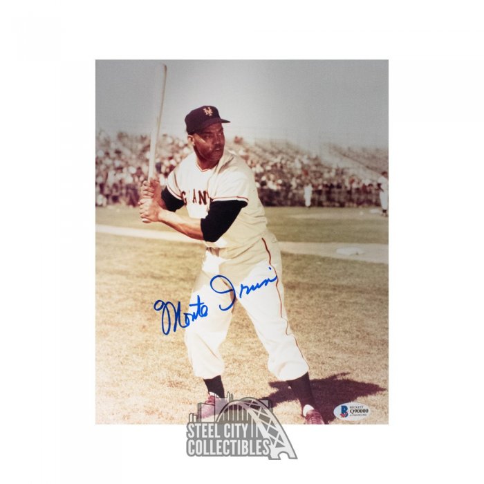 Monte Irvin Autographed San Francisco Giants 8x10 Photo - BAS COA ...