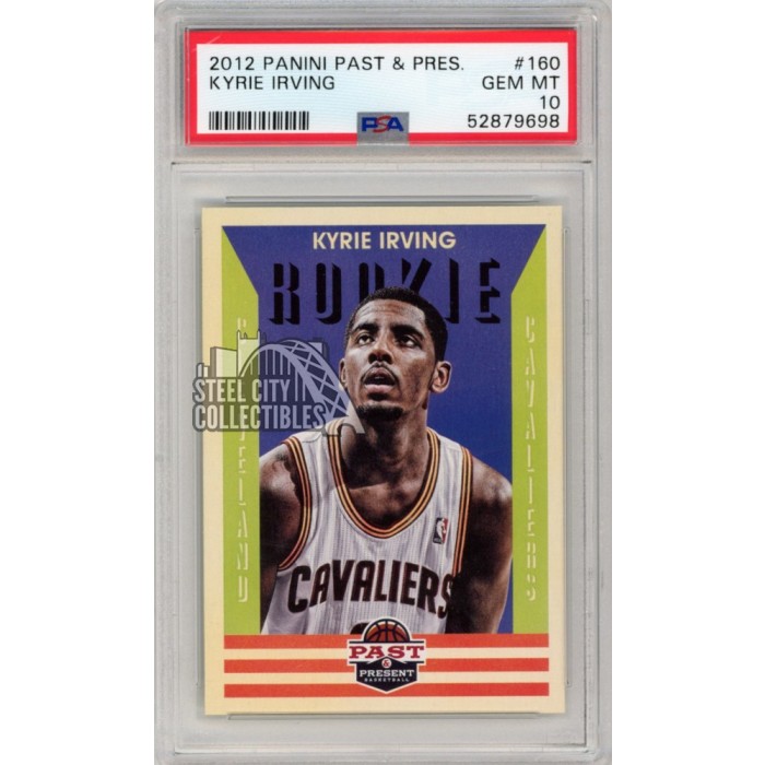 Kyrie Irving 20012-13 Panini Past & Present Rookie Card #160 PSA 10 Gem ...