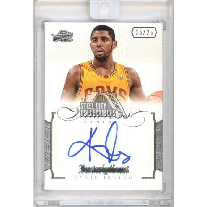 Kyrie Irving 2012-13 Panini Flawless Autograph Card #8 15/25 | Steel ...