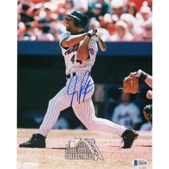 Jay Payton Autographed New York Mets 8x10 Photo - BAS COA | Steel City ...