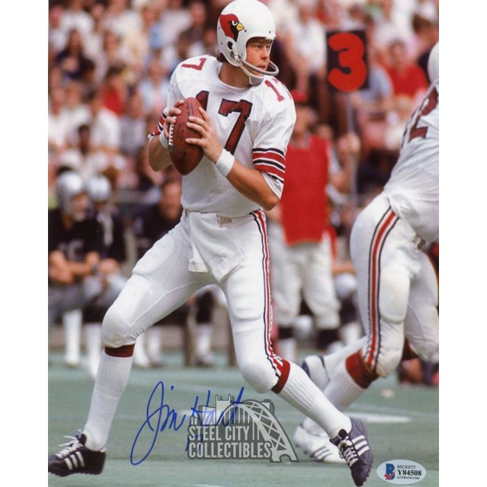Jim Hart Autographed Arizona Cardinals 8x10 Photo - BAS COA | Steel ...