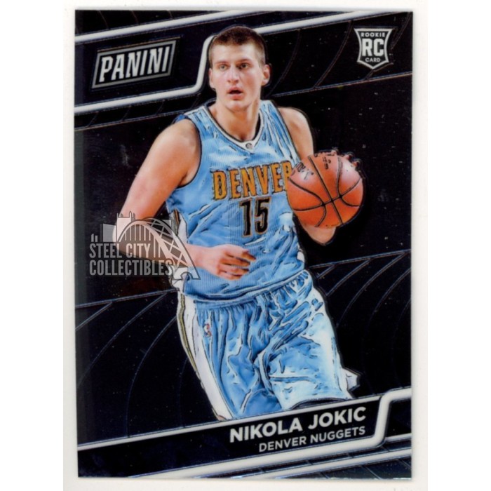 Nikola Jokic 2016 Panini National Basketball Rookie Card RC #5 | Steel ...