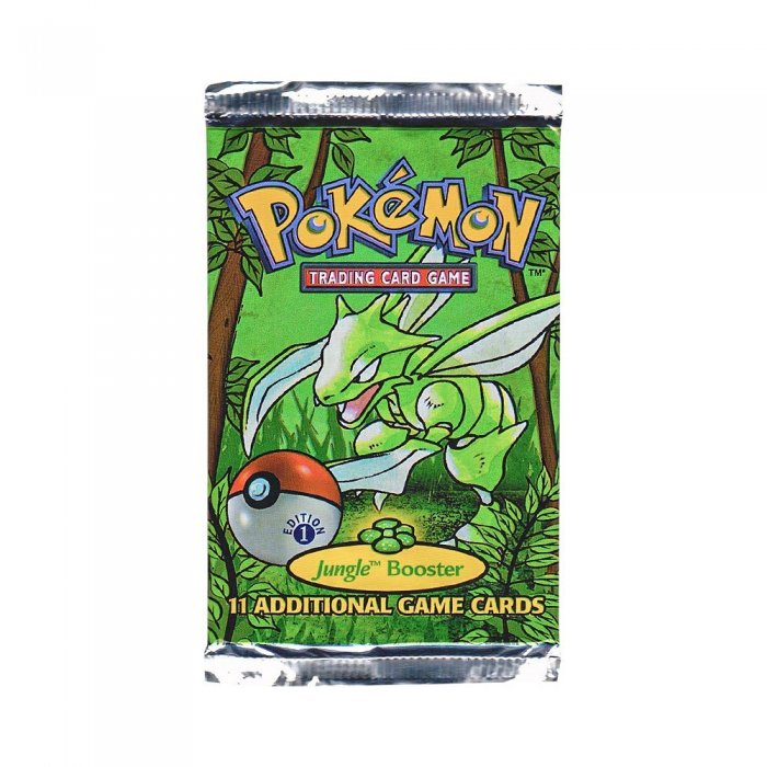 Pokemon Jungle 1st Edition Booster 2- Pack Random Card # Group Break #8 ...