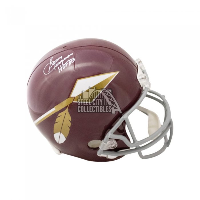 Sonny Jurgensen HOF Autographed Redskins Throwback Replica Full-Size ...