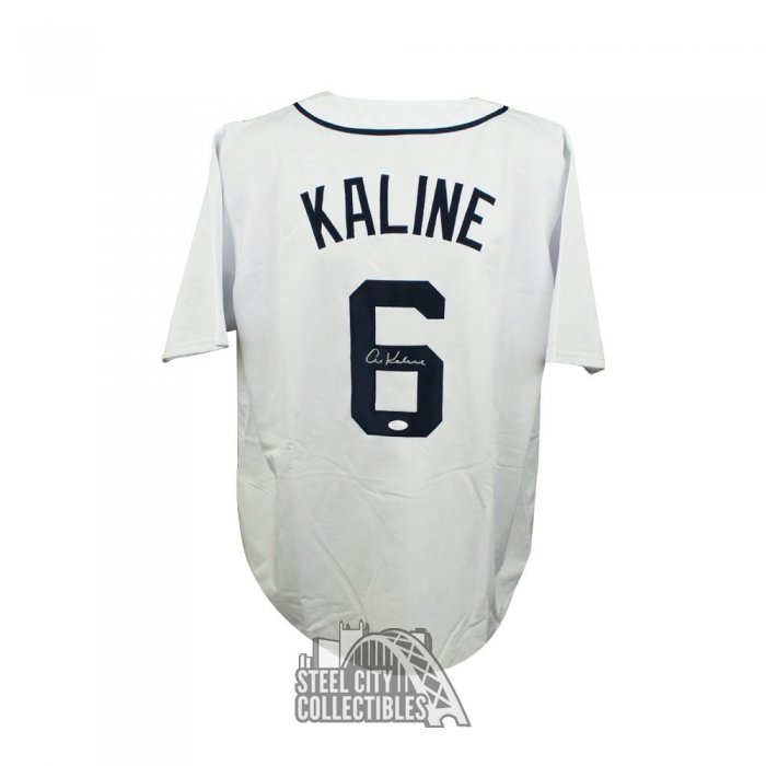 Al Kaline Autographed Detroit Custom White Baseball Jersey - JSA COA ...