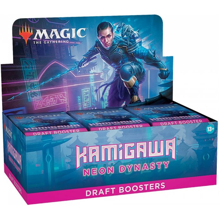 Magic the Gathering Kamigawa Neon Dynasty Draft Booster Box | Steel ...