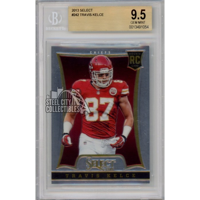 Travis Kelce 2013 Panini Select Football Rookie Card RC #242 BGS 9.5 ...