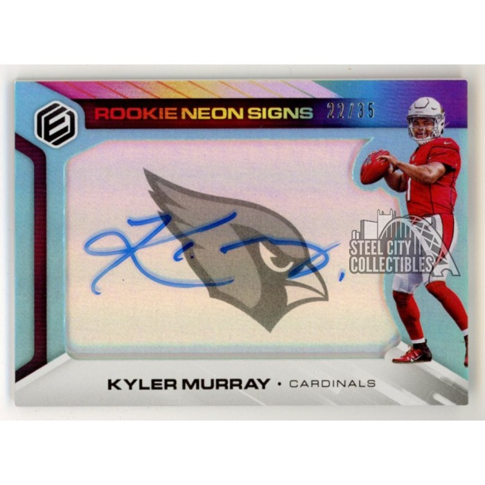 Kyler Murray 2019 Panini Elements Neon Signs Autograph Rookie Card #RNS ...