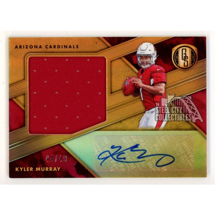 Kyler Murray 2019 Panini Gold Standard Autograph Jersey Card #302 44/49 ...