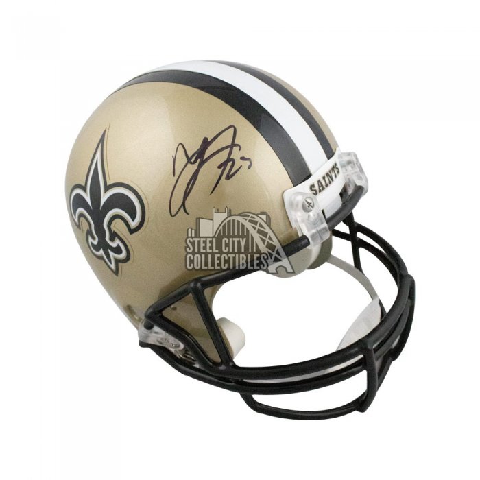 Marshon Lattimore Autographed New Orleans Saints Full-Size Football ...