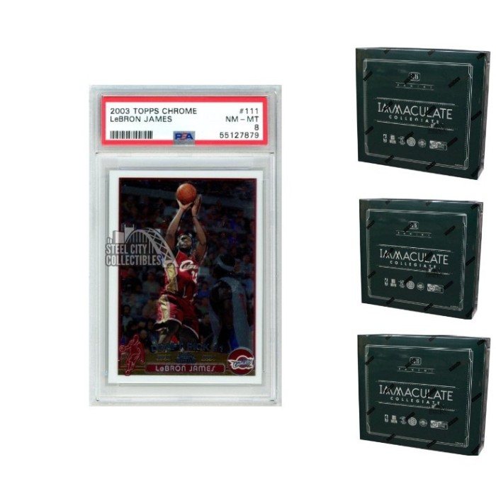 2015 Panini Immaculate Collegiate Multi-Sport Edition Hobby 3-Box ...