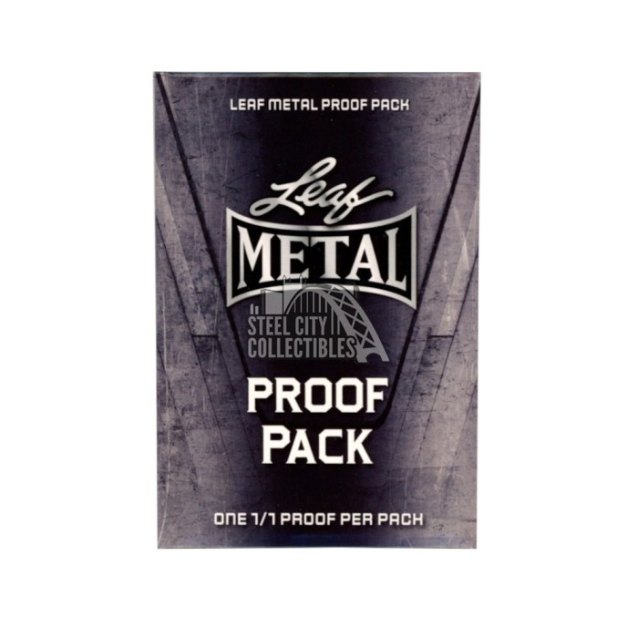 2024 Leaf Metal Multi-Sport 1/1 Pre-Production Proof Pack | Steel City ...