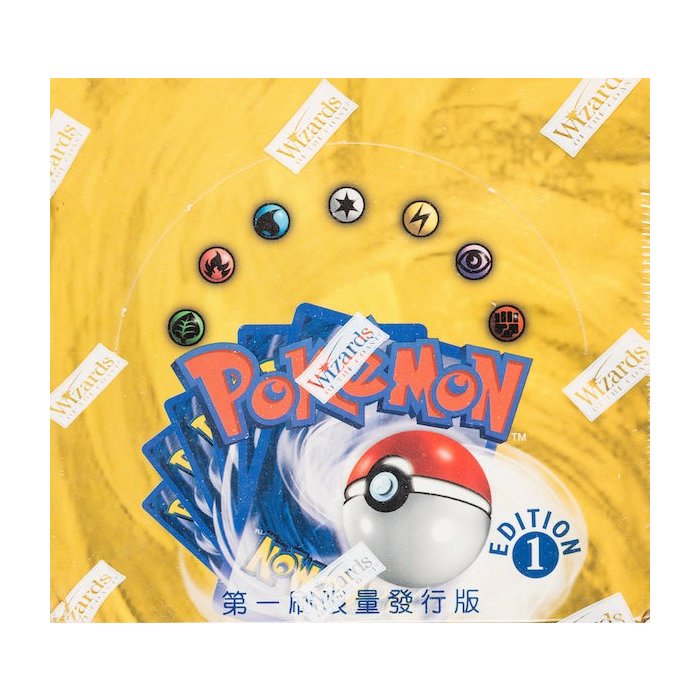 Pokemon Base Set 1 Chinese Booster Box - 1st Edition | Steel City ...