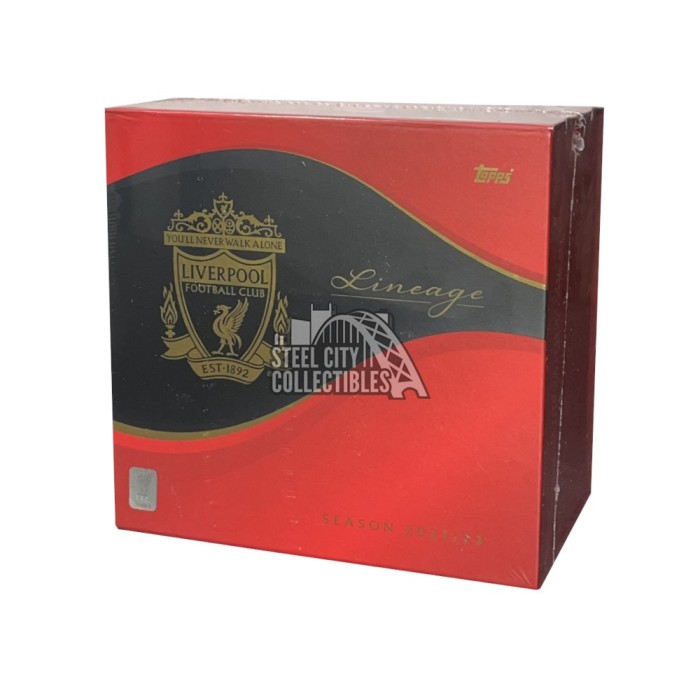 2022-23 Topps Liverpool Lineage Soccer Hobby Box | Steel City Collectibles