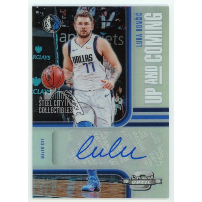Luka Doncic 2018-19 Panini Contenders Optic Up And Coming Autograph ...
