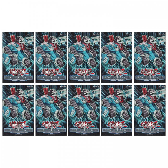 Konami Yugioh Machina Mayhem Structure Deck 12ct Lot **PLEASE READ ...