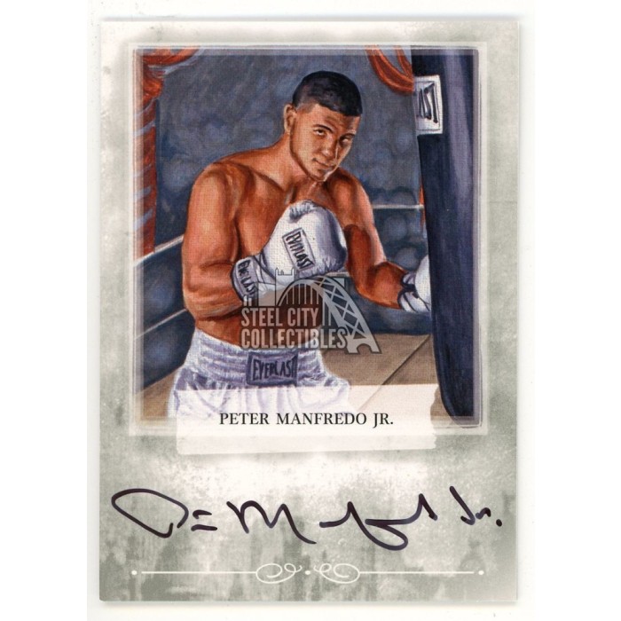 Peter Manfredo Jr 2010 Sport Kings Boxing Autograph Card #A-PMJ2 ...