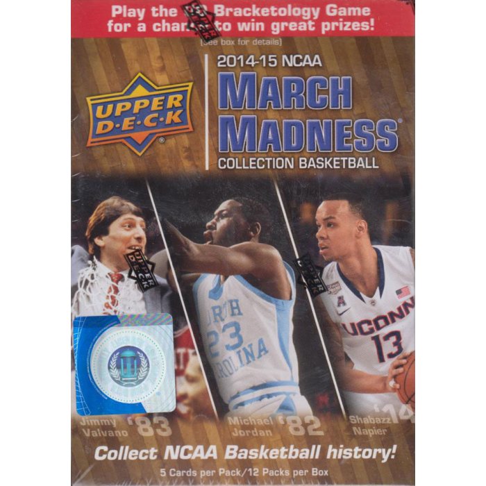 2014-15 Upper Deck NCAA March Madness Basketball Blaster Box | Steel ...