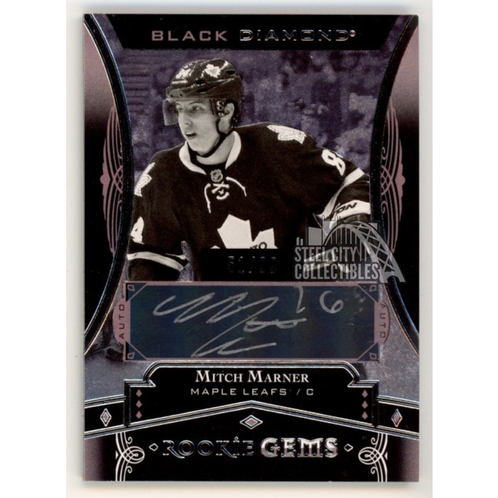 Mitch Marner 2016-17 Upper Deck Black Diamond Rookie Gems Autograph ...