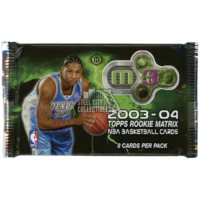 2003-04 Topps Rookie Matrix Basketball Hobby Pack | Steel City Collectibles