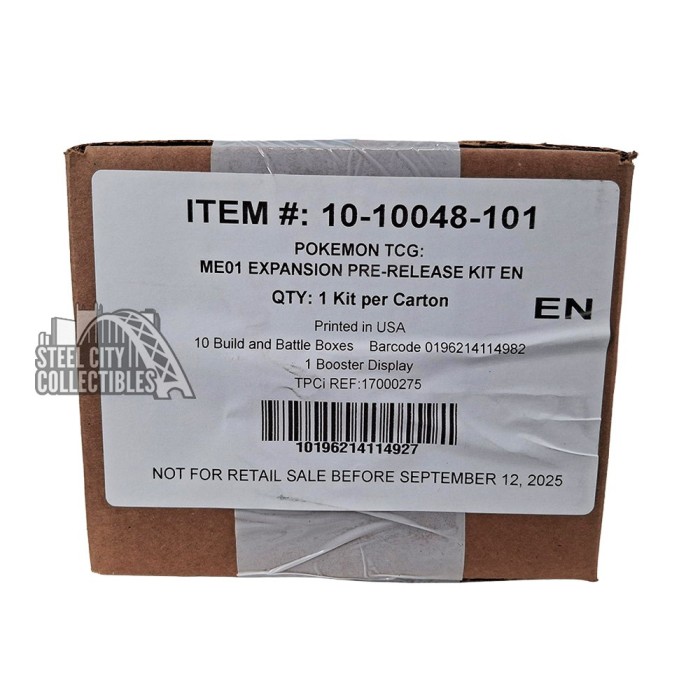 Pokemon Mega Evolution ME1 Prerelease Kit | Steel City Collectibles