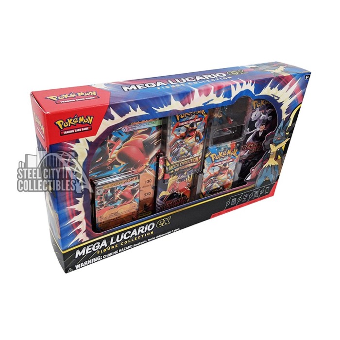Pokemon Mega Lucario ex Figure Collection Box | Steel City Collectibles