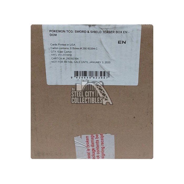 Pokemon Meowth V-Max Special Collection 6-Box Case | Steel City ...