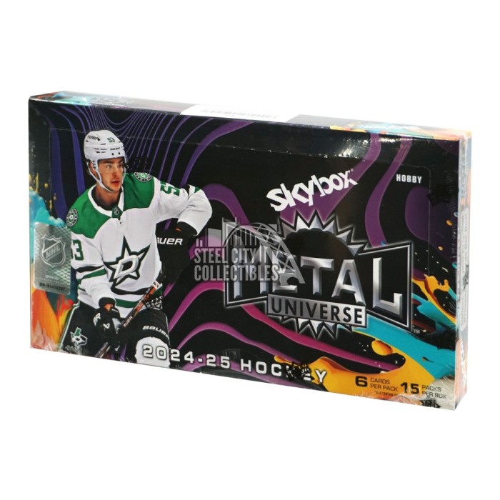 2024-25 Upper Deck Skybox Metal Universe Hockey Hobby Box | Steel City ...