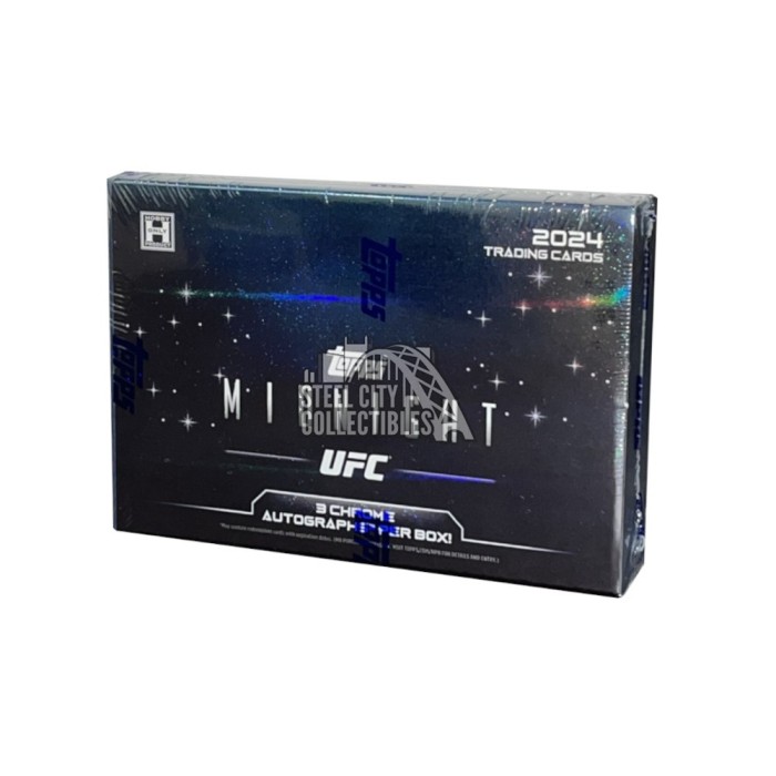 2024 Topps Midnight UFC Hobby Box | Steel City Collectibles