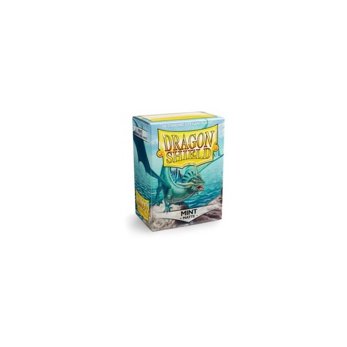 Dragon Shield Matte Mint Sleeves 100ct Box | Steel City Collectibles
