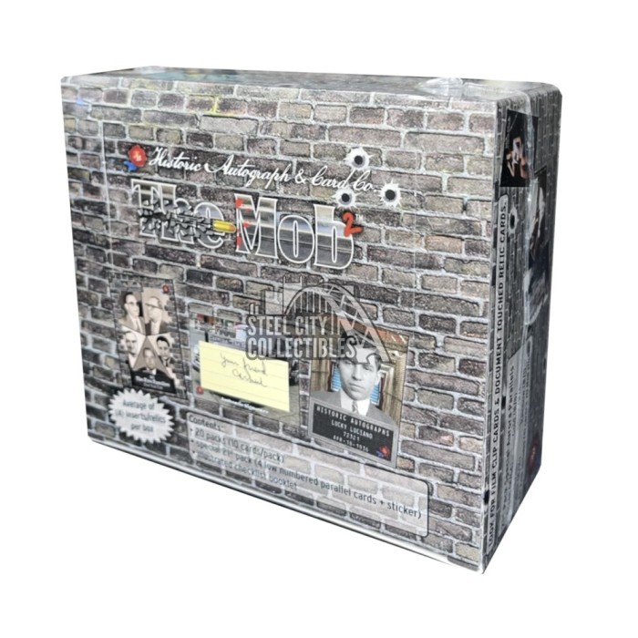 2023 Historic Autographs The Mob Series 2 Hobby Box | Steel City ...