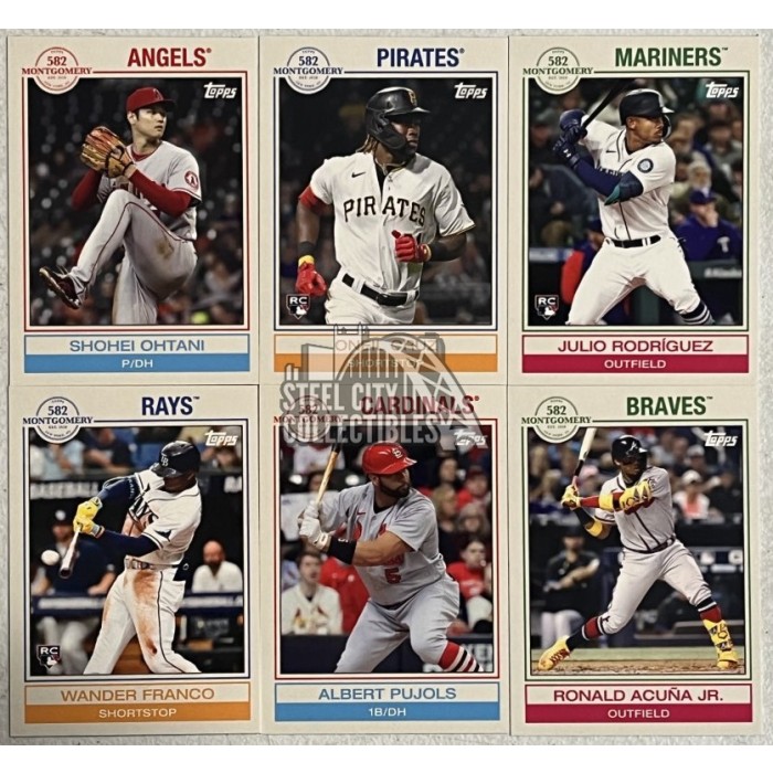 2022 Topps Montgomery 582 Series #4 20-Card Set | Steel City Collectibles