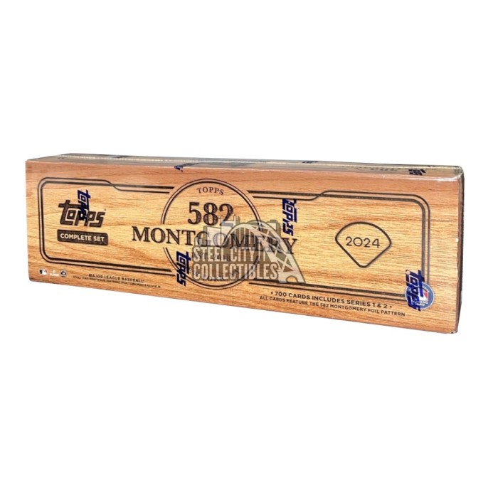 2024 Topps Baseball Factory Set - 582 Montgomery Version | Steel City ...