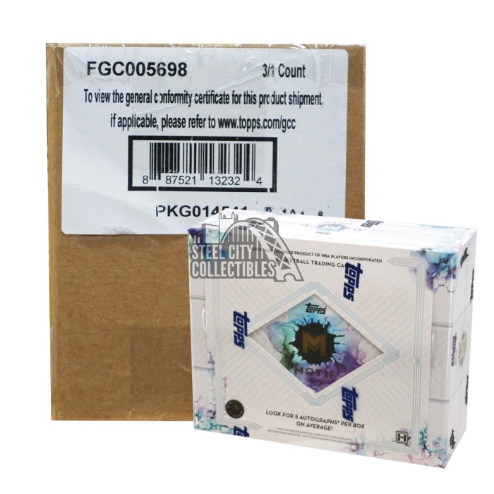 2023-24 Topps Motif Basketball Hobby 3-Box Case | Steel City Collectibles