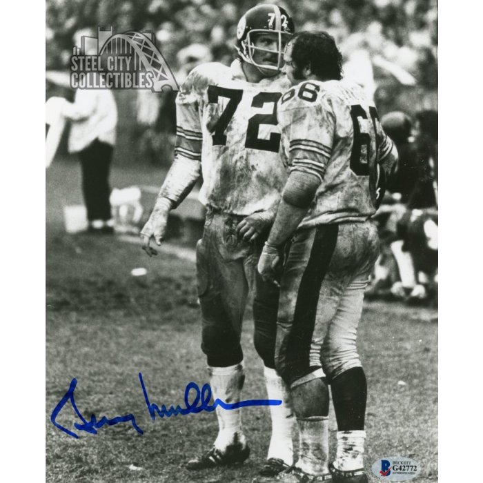 Gerry Mullins Autographed Pittsburgh Steelers 8x10 Photo - BAS COA ...