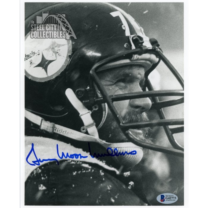 Gerry Moon Mullins Autographed Pittsburgh Steelers 8x10 Photo - BAS COA ...
