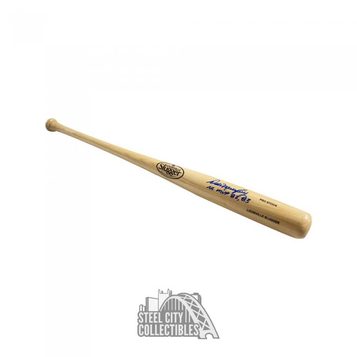 Dale Murphy NL MVP 82 83 Autographed Louisville Slugger Blonde Baseball ...