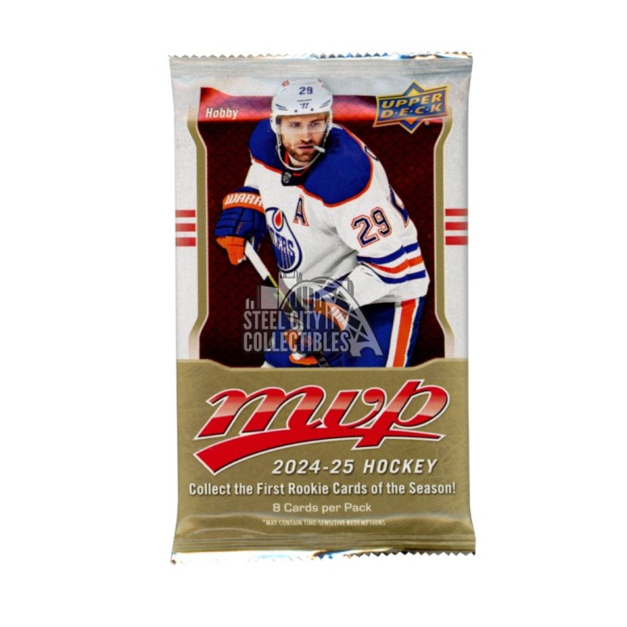 2024-25 Upper Deck MVP Hockey Hobby Pack | Steel City Collectibles