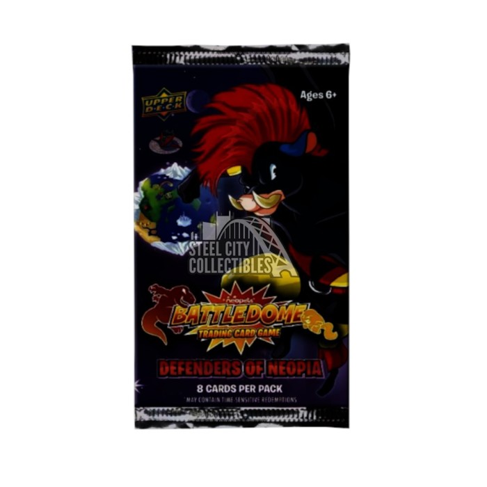 2024 Upper Deck Neopets Battledome Defenders of Neopia Booster Pack ...