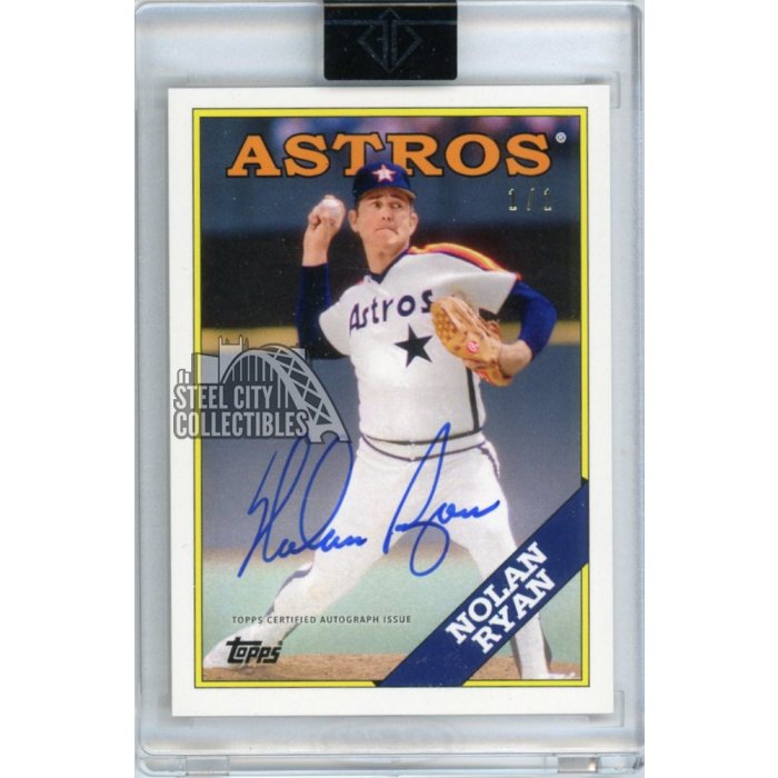Nolan Ryan 2021 Topps Transcendent HOF Baseball Through The Years 1988 ...
