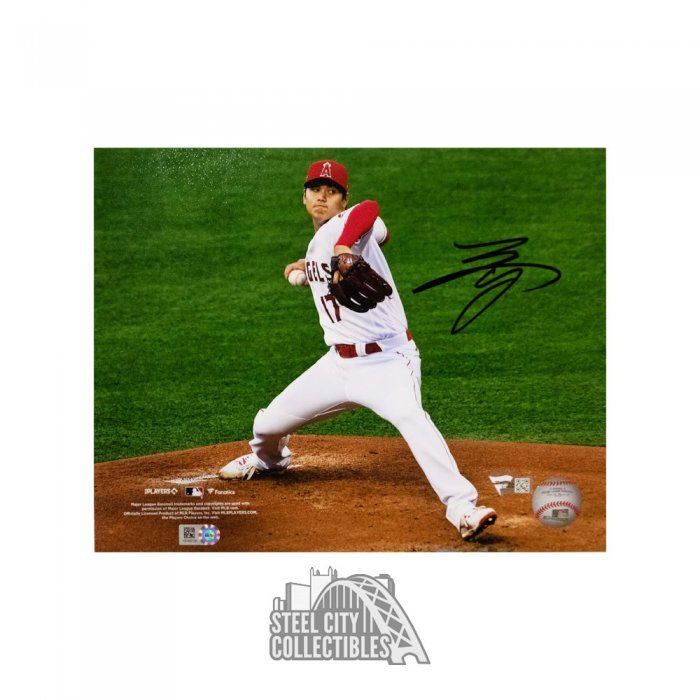 Shohei Ohtani Autographed Los Angeles Angels 8x10 Photo - Fanatics ...