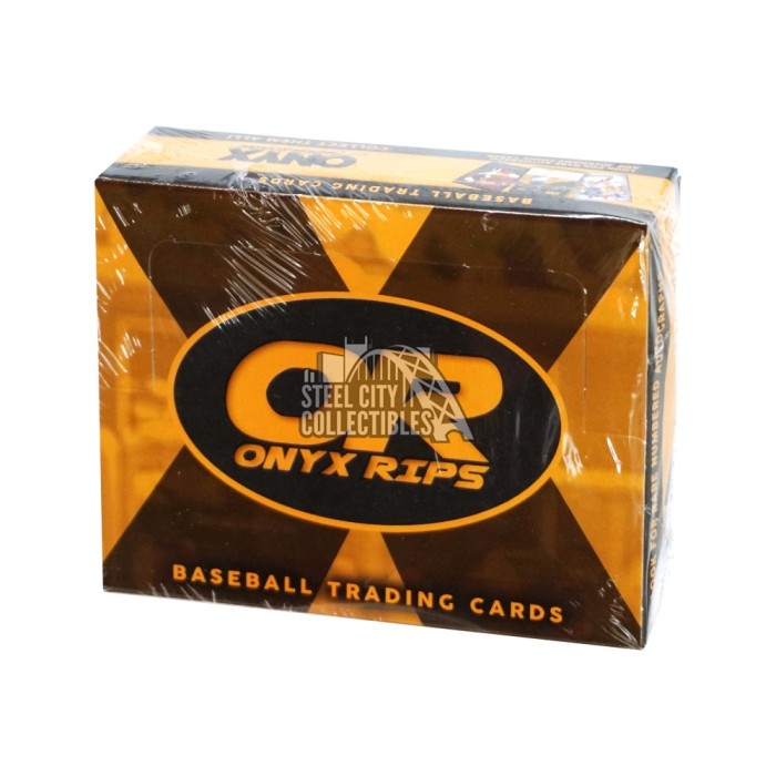 2025 Onyx Rips Baseball Collection Hobby Box | Steel City Collectibles
