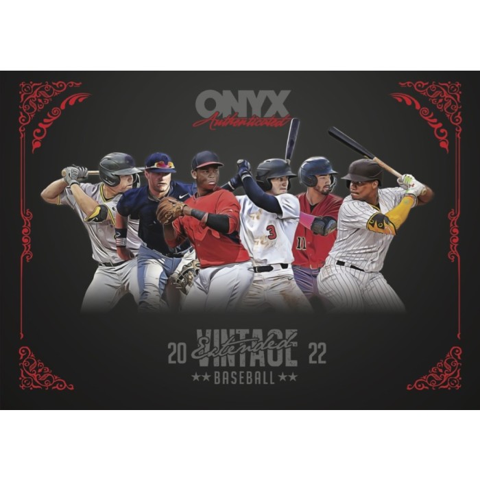 2022 Onyx Vintage Extended Series Baseball 24-Box Case | Steel City ...