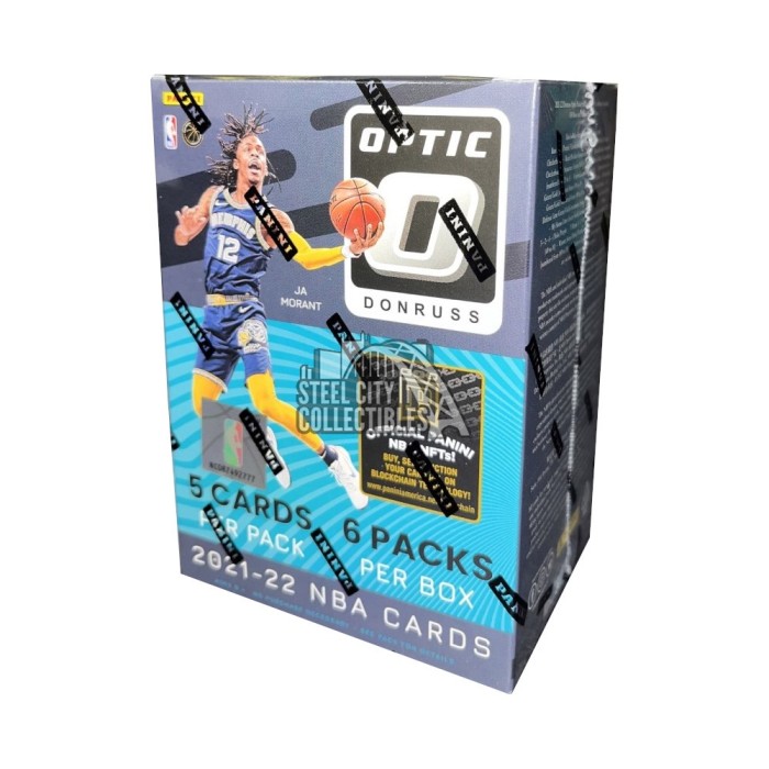 2021-22 Panini Donruss Optic Basketball Blaster Box | Steel City ...