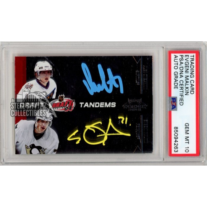 Alexander Ovechkin/Evgeni Malkin 2010-11 Panini Contenders Draft ...