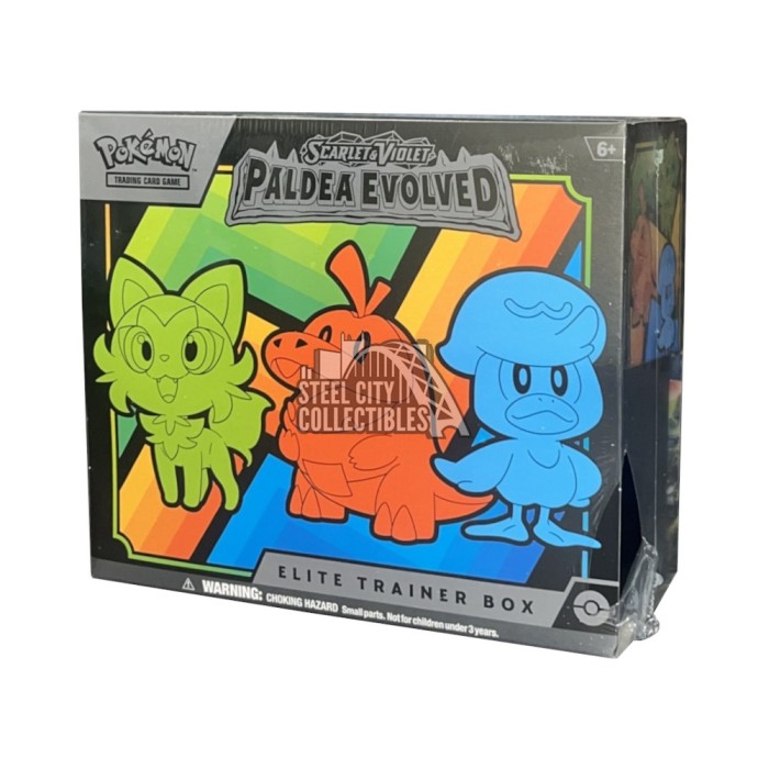 Pokemon Scarlet & Violet Paldea Evolved Elite Trainer Box **PLEASE READ ...