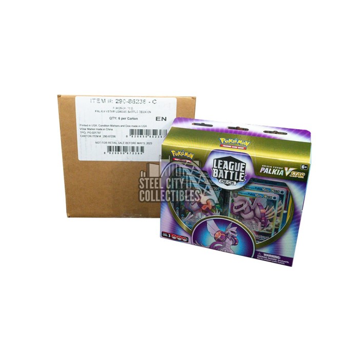 Pokemon Origin Forme Palkia League Battle 6-Deck Case | Steel City ...