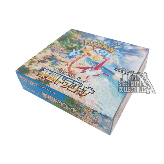 Pokemon Scarlet & Violet Paradise Dragona Japanese Booster Box | Steel ...
